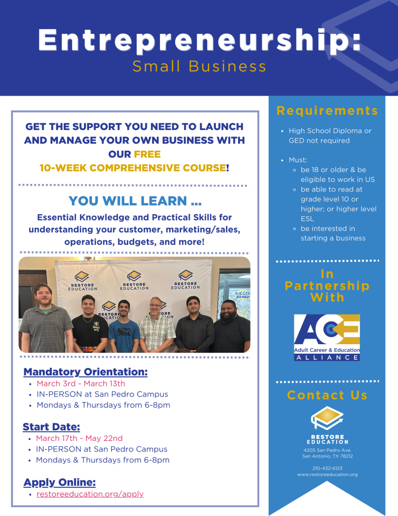 Career Readiness & Training - Restore Education